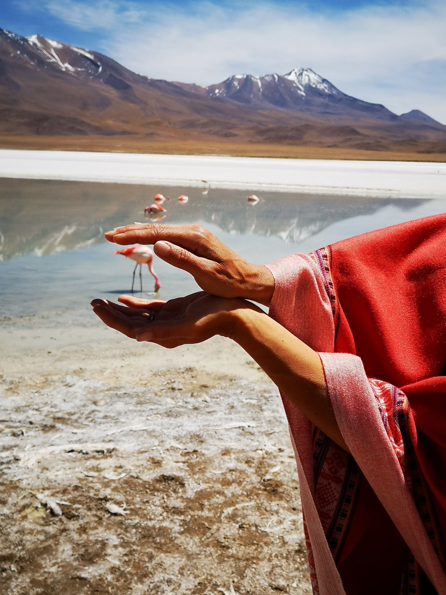 El Salar de Uyuni con niños